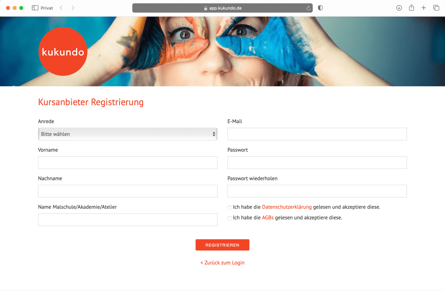 Du hast noch Plätze frei in deinen Kursen? Komm zu kukundo.de