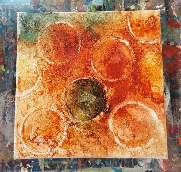 Ute Zander: Malen mit Flash Pigmenten - kukundo